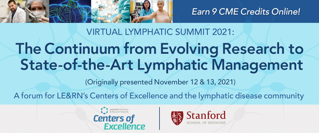 Summit CME Info 2021 | Lymphatic Education & Research Network