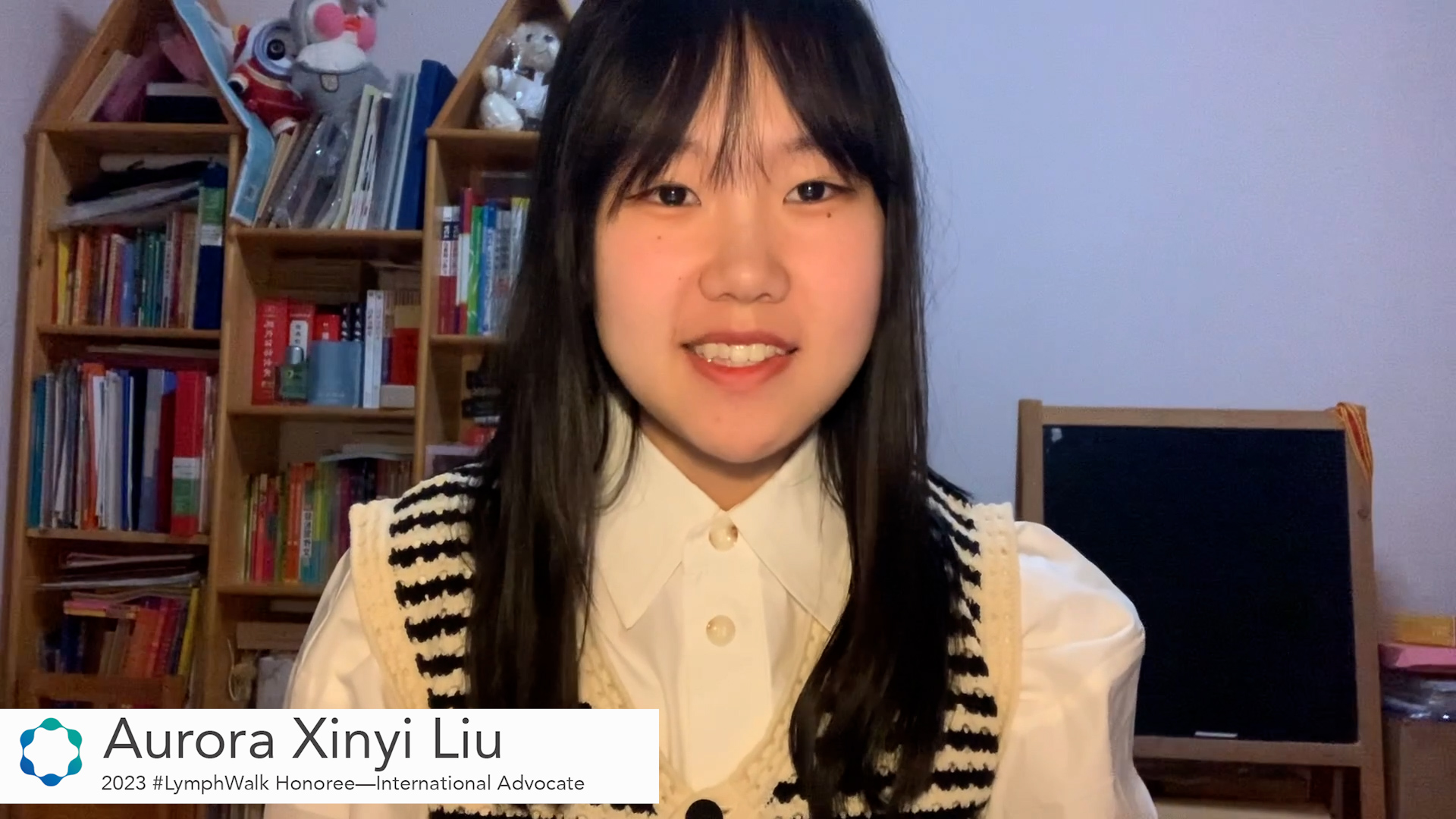 Aurora Xinyi Liu Acceptance Speech | Lymphatic Education & Research Network